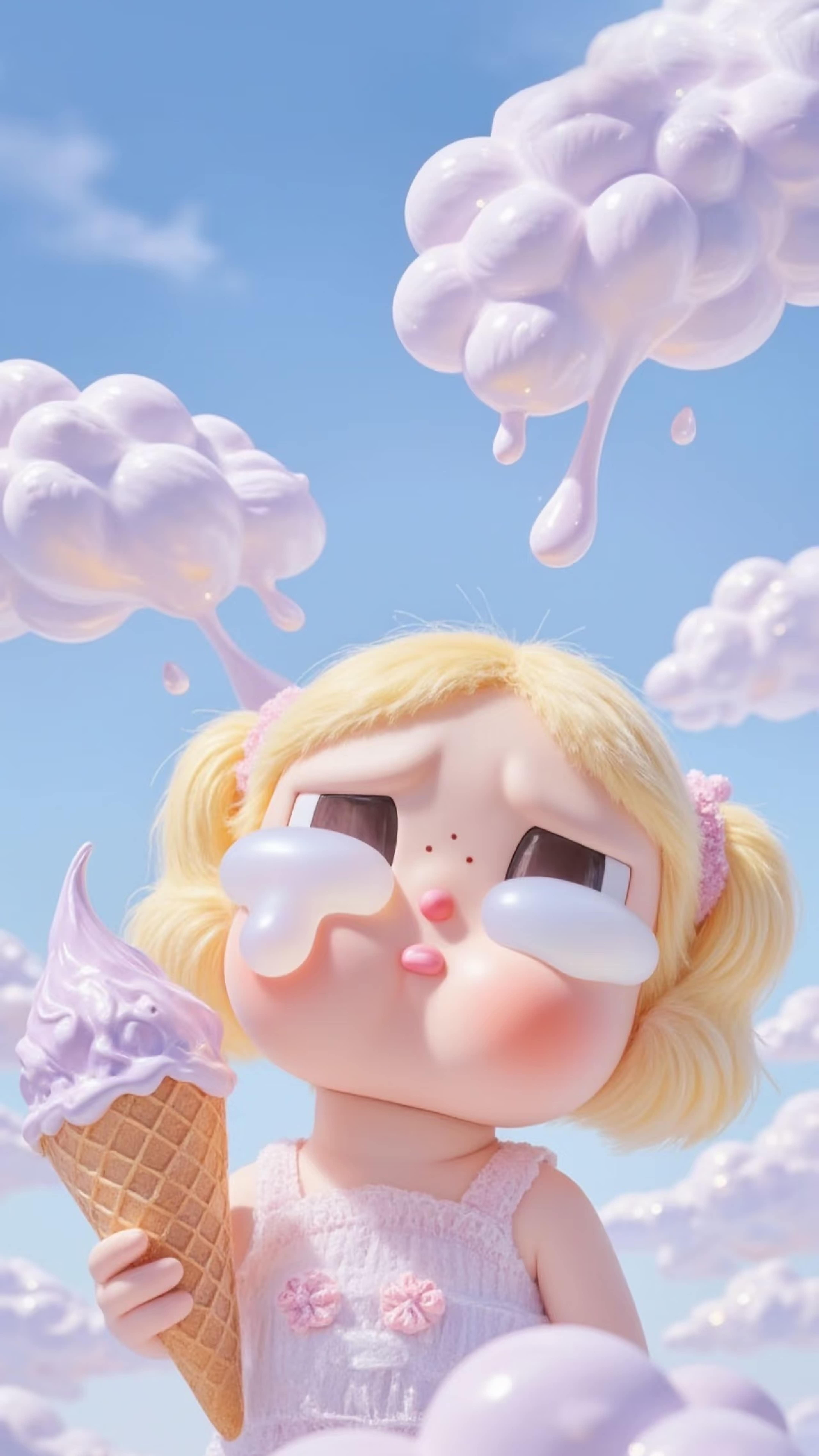 Free Popmart Crybaby Live Wallpaper - HD & 4K Collection