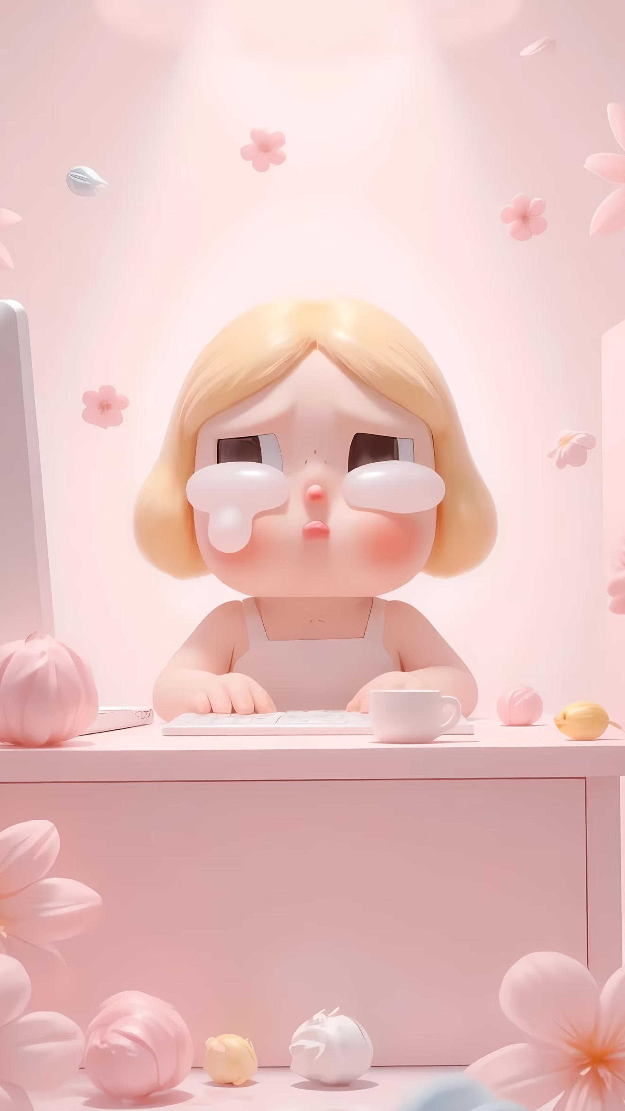 Free Popmart Crybaby Live Wallpaper - HD & 4K Collection